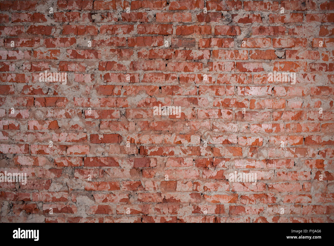 Grunge red brick wall Stock Photo - Alamy
