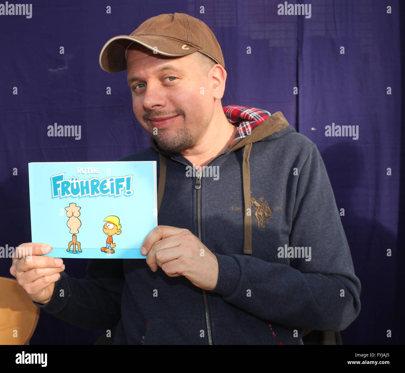 Cartoonist Ralph Ruthe Stock Photo - Alamy