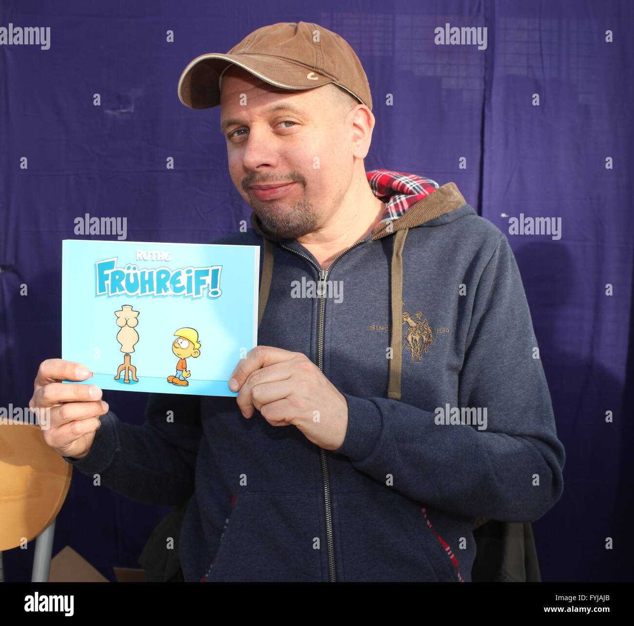 Cartoonist Ralph Ruthe Stock Photo - Alamy