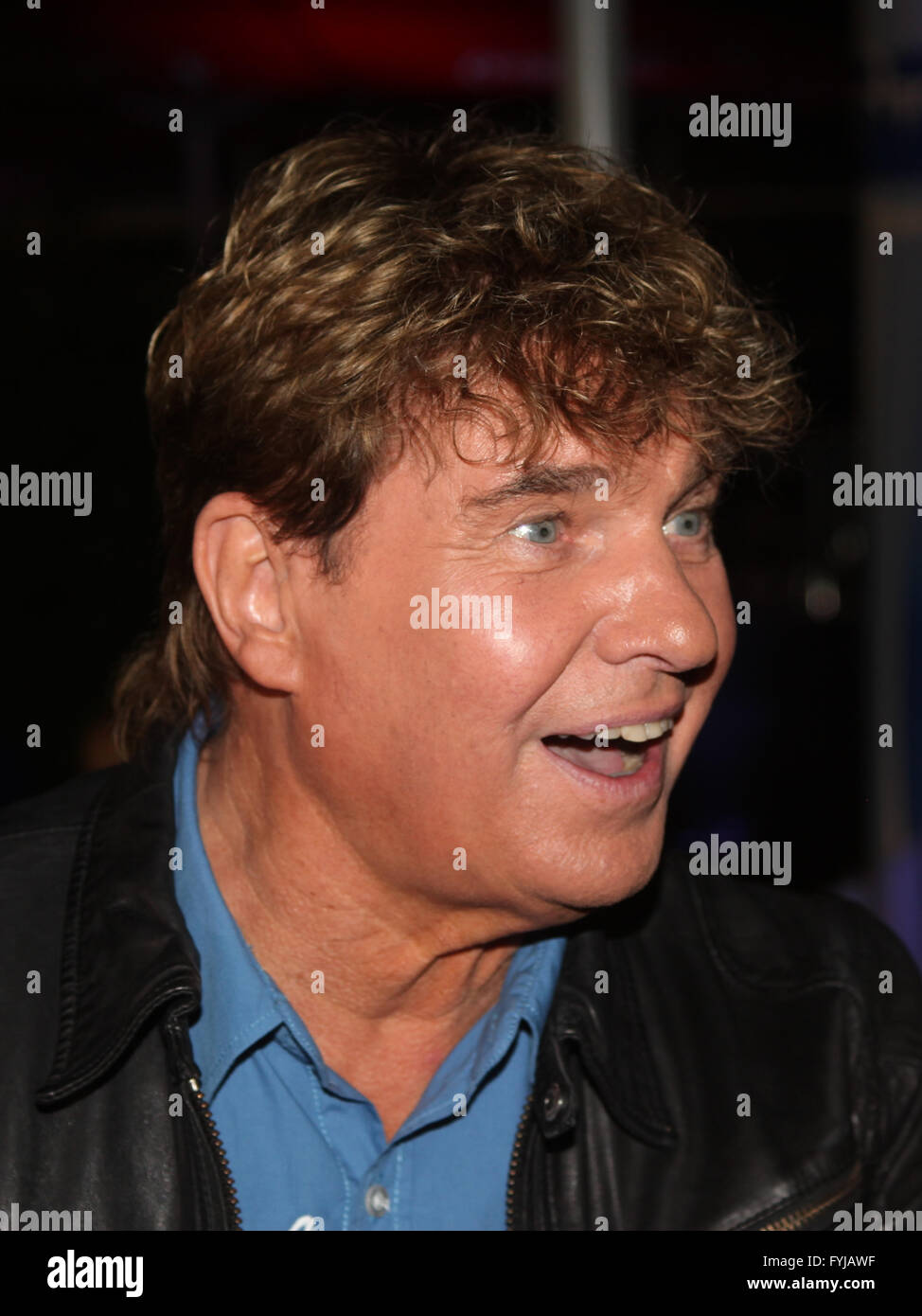 Singer Frank Schoebel Stock Photo - Alamy