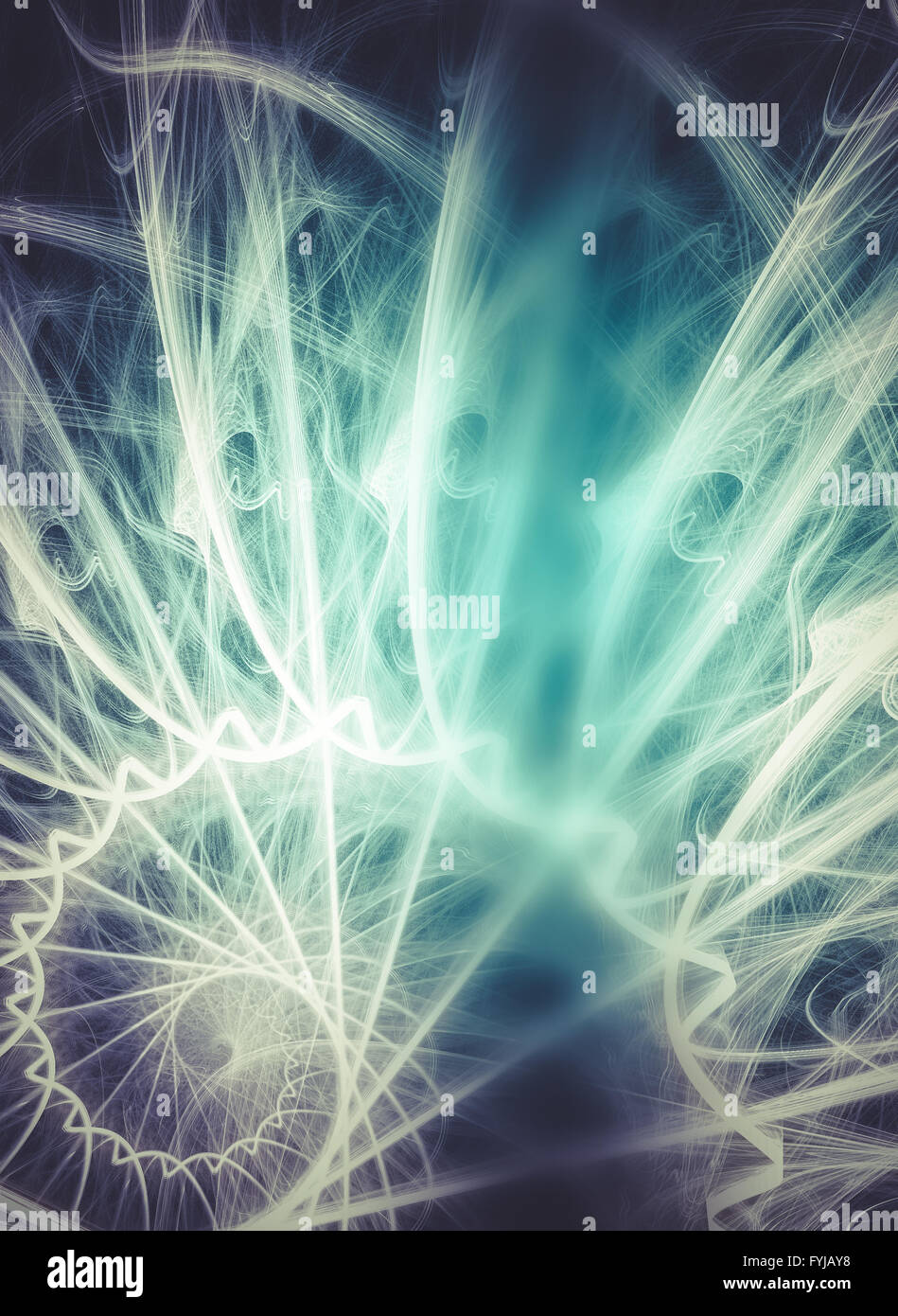 Star. Creative design background, fractal styles with color design of ...