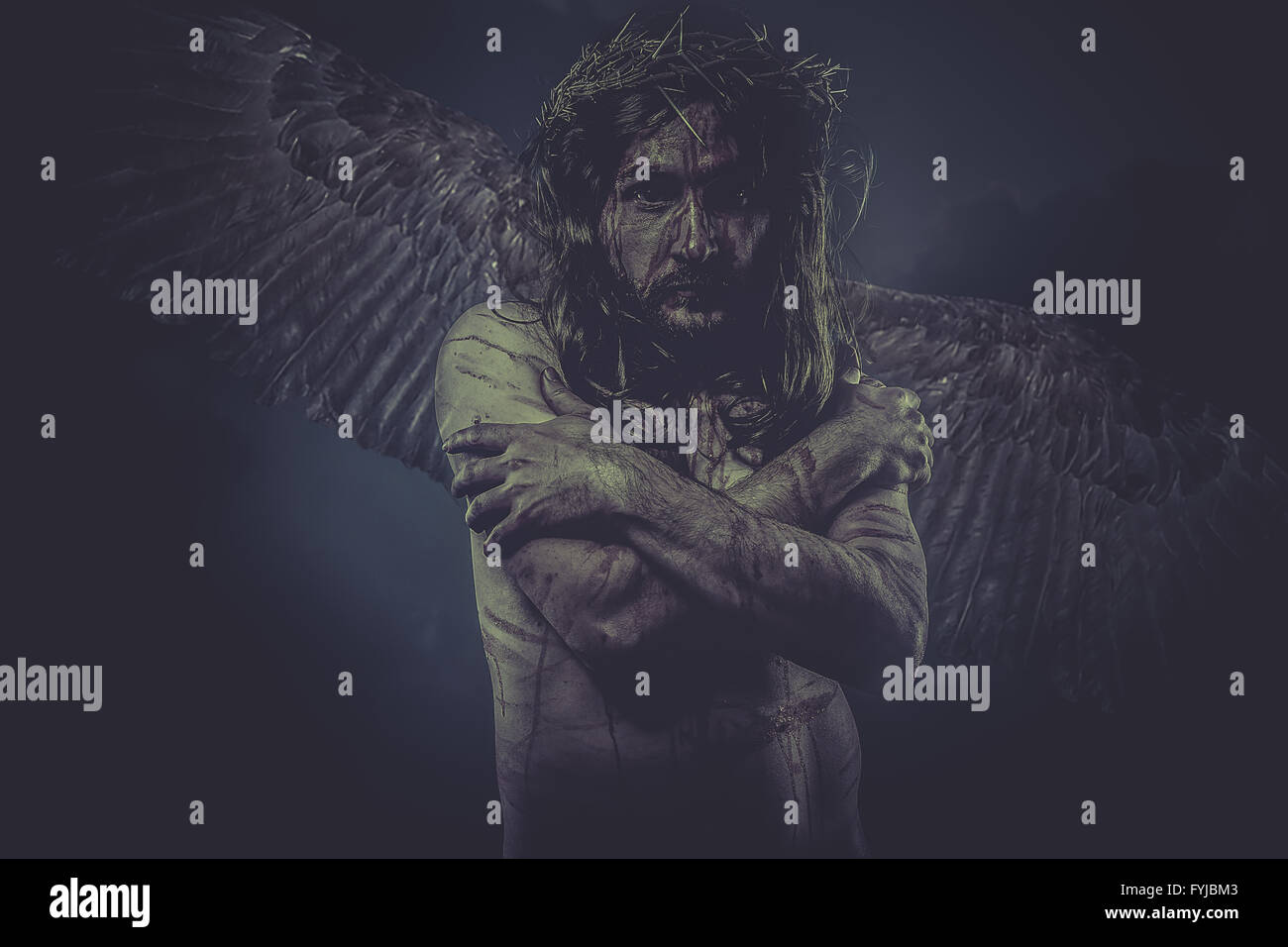 Hands of jesus last supper hi-res stock photography and images - Alamy