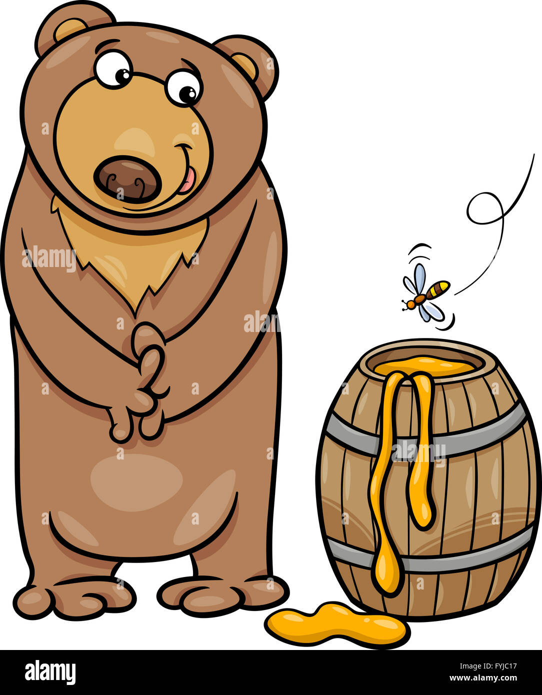 Cartoon Honey High Resolution Stock Photography and Images - Alamy