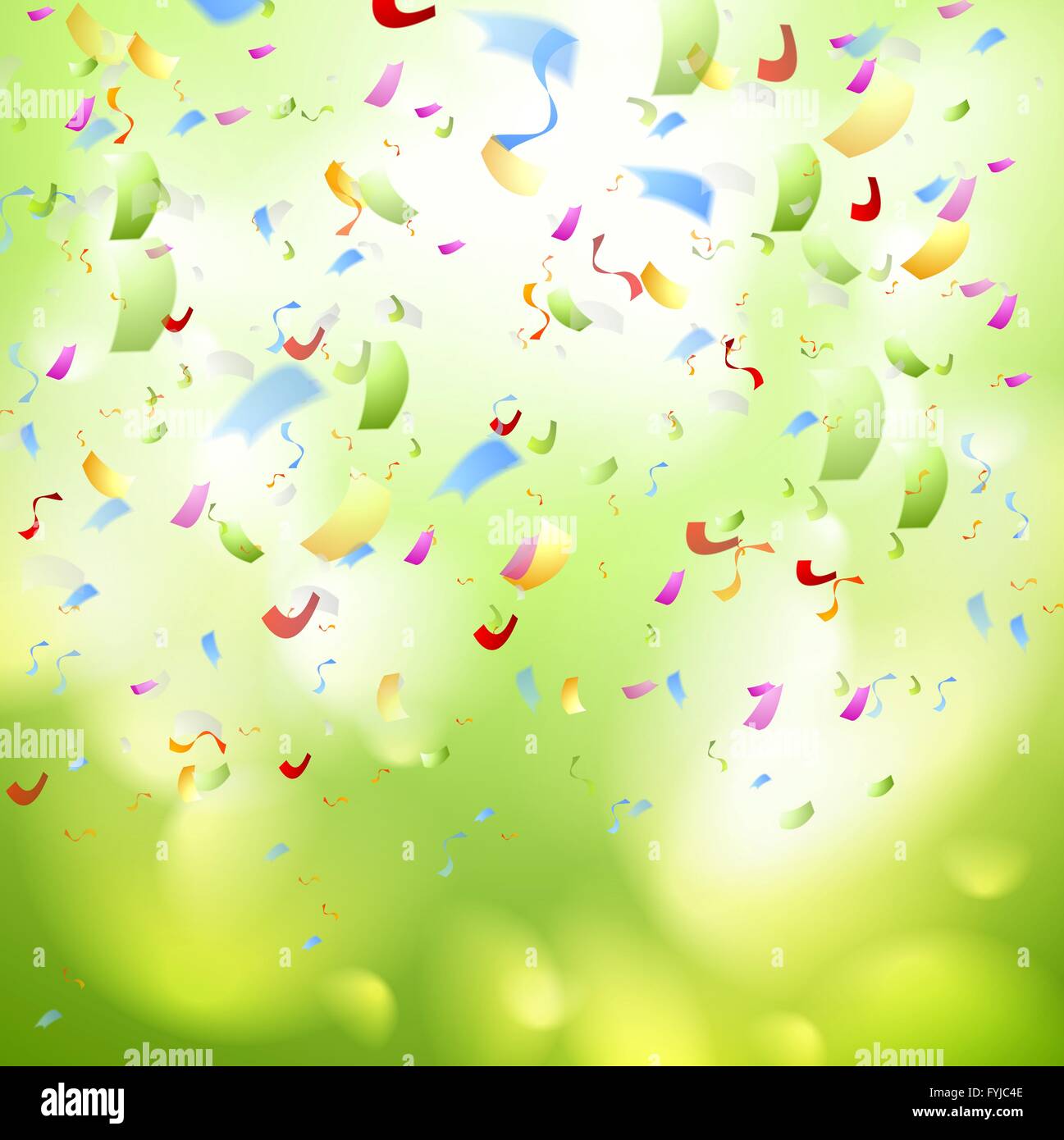Bright shiny confetti abstract design template Stock Photo - Alamy
