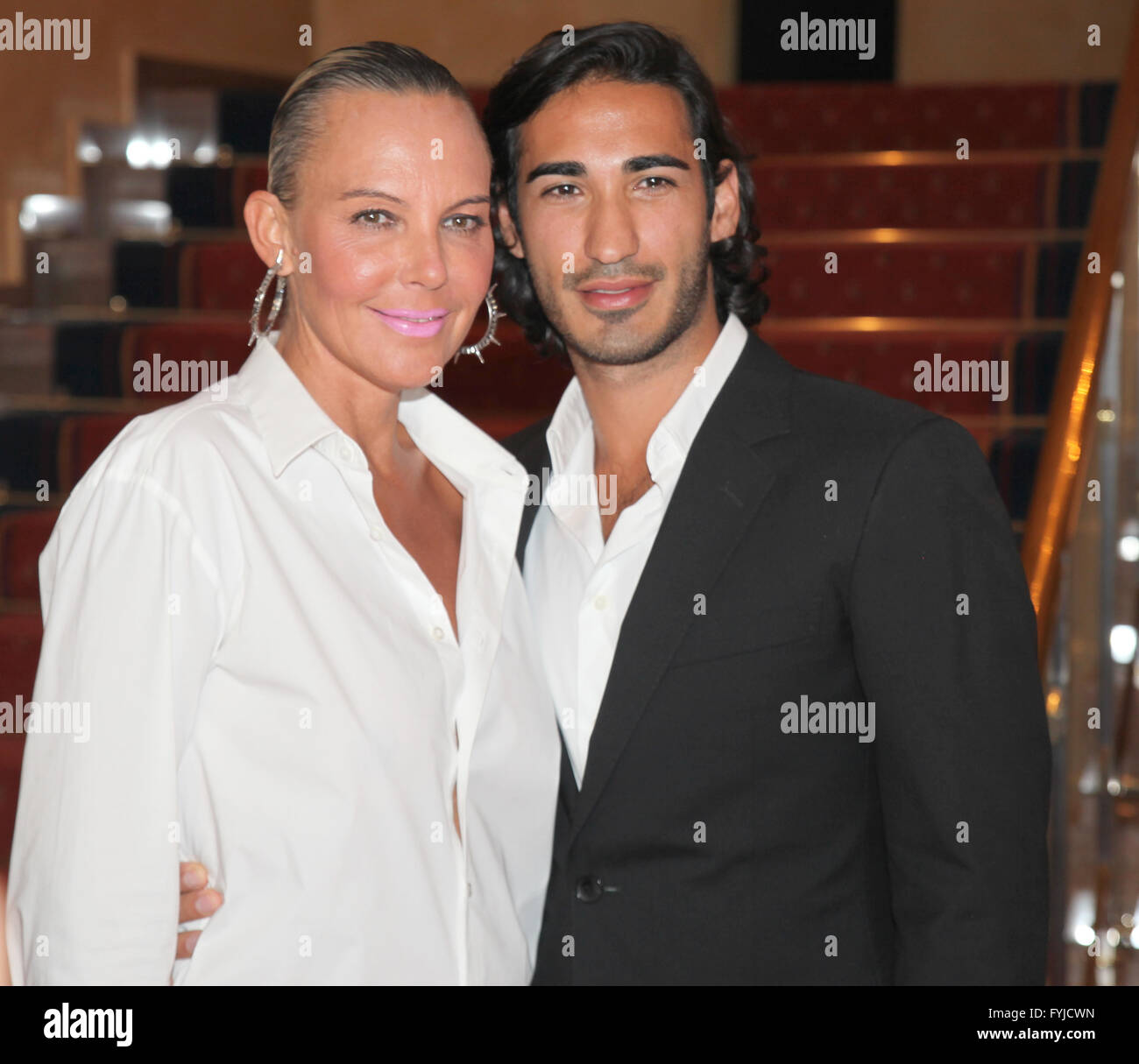 Natascha Ochsenknecht and Umut Kekilli Stock Photo - Alamy