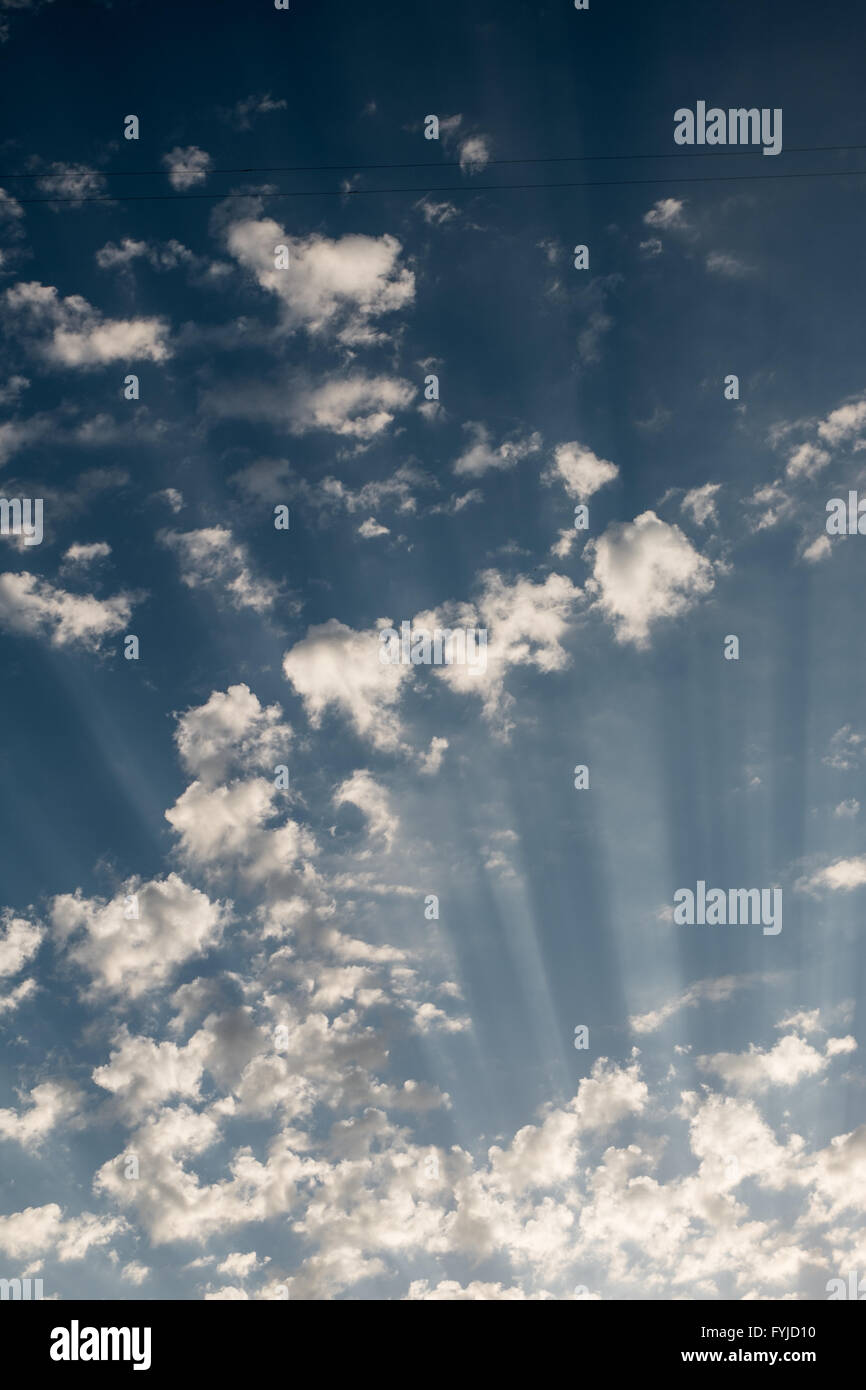 Sky daylight vertical image . Natural sky composition. Element of ...