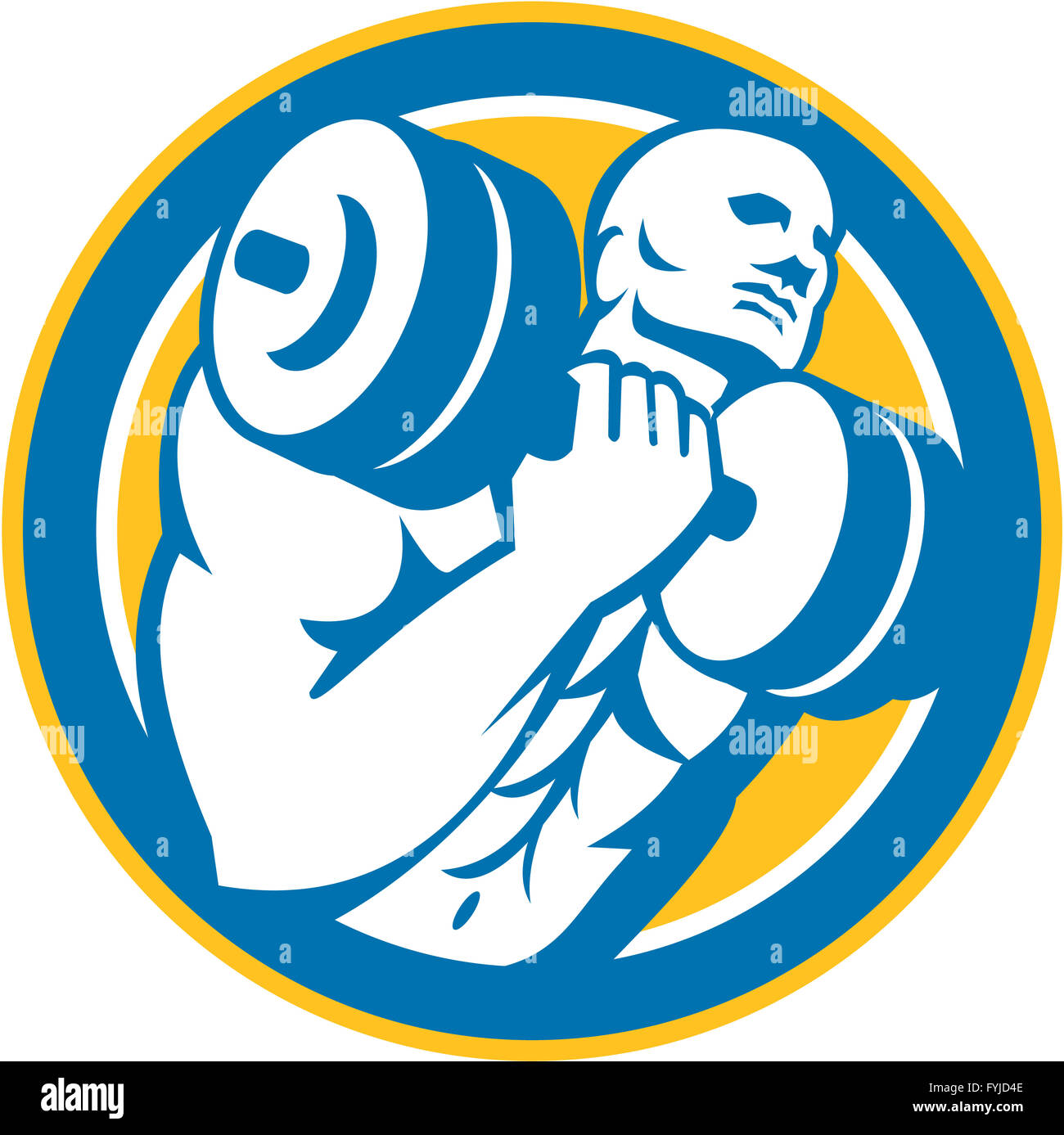 Circle dumbbell hi-res stock photography and images - Alamy