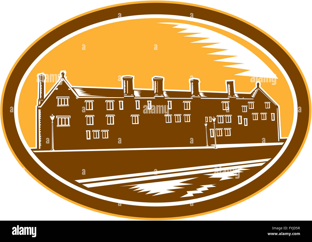 Cambridge building isolated hi-res stock photography and images - Alamy