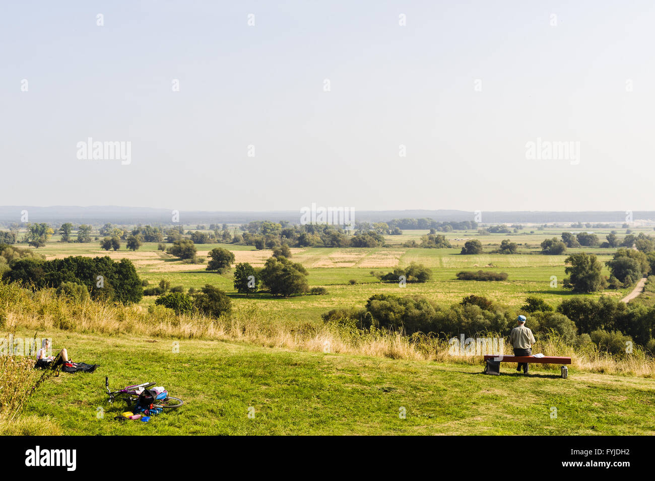 Himmel wiesen landschaft ebene hi-res stock photography and images - Alamy
