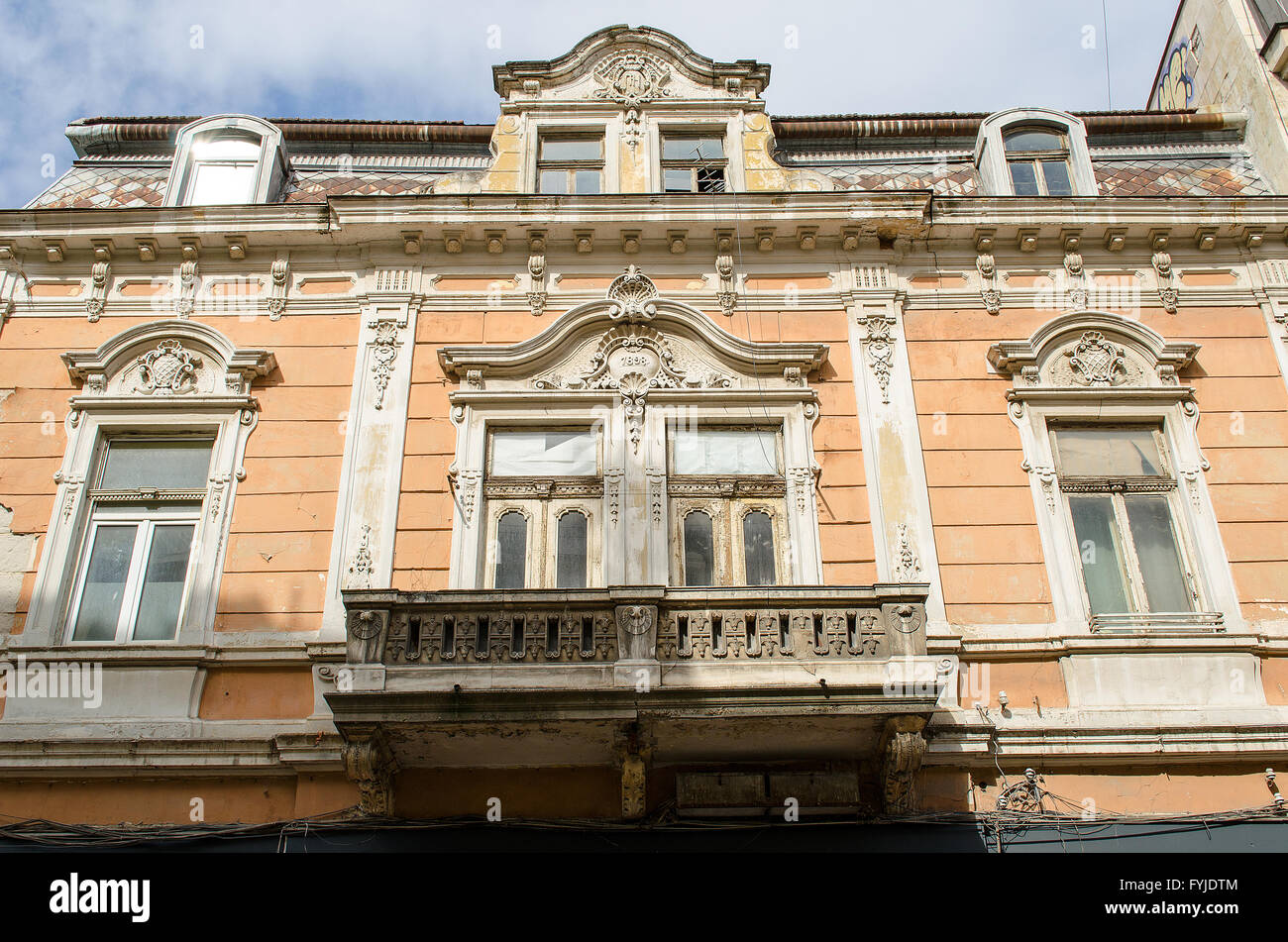 Bulgarian architecture style Stock Photo - Alamy