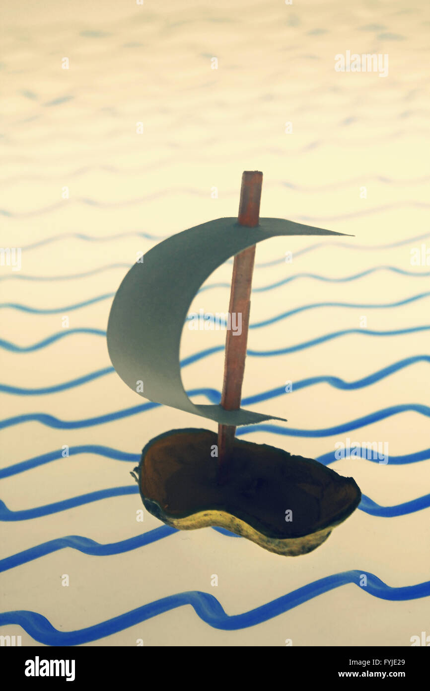 Ground Pea Nut Boat Stock Photo - Alamy