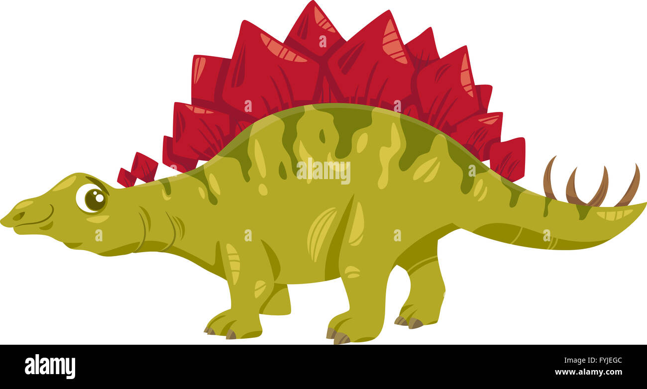 Stegosaurus Cartoon High Resolution Stock Photography and Images - Alamy