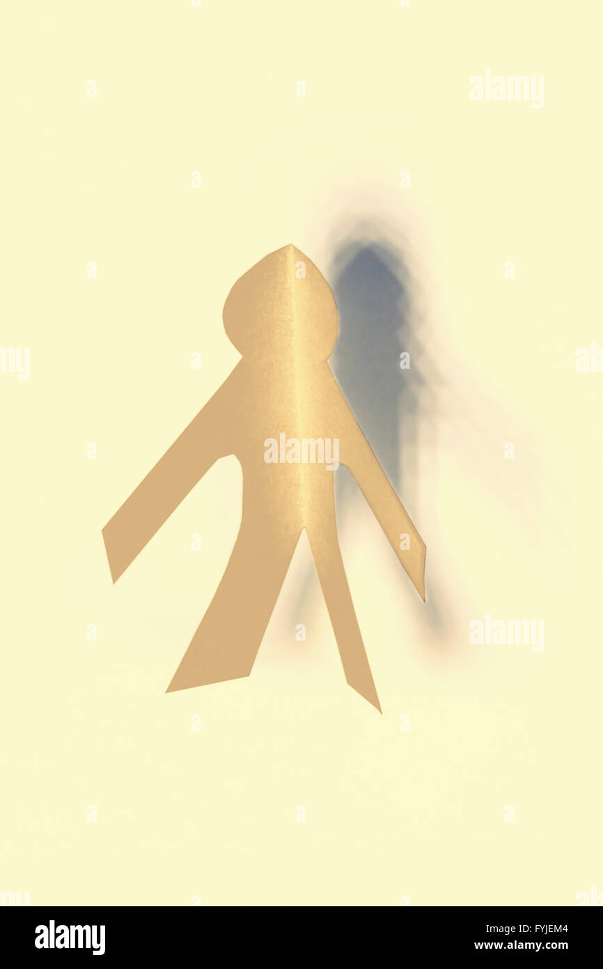 Cut out paper human hi-res stock photography and images - Alamy