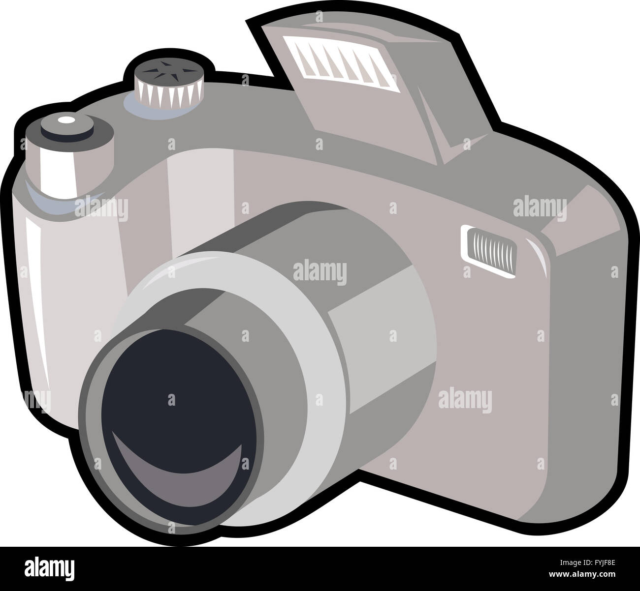 DSLR Camera Retro Stock Photo - Alamy