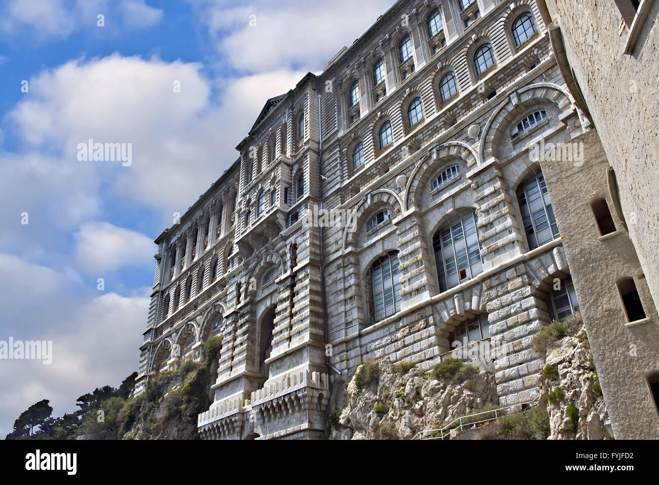 Monte Carlo's Oceanographic museum, Monaco, Europe Stock Photo - Alamy