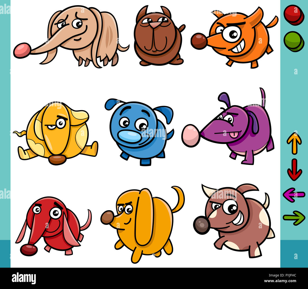 Cartoon vector video game characters hi-res stock photography and ...