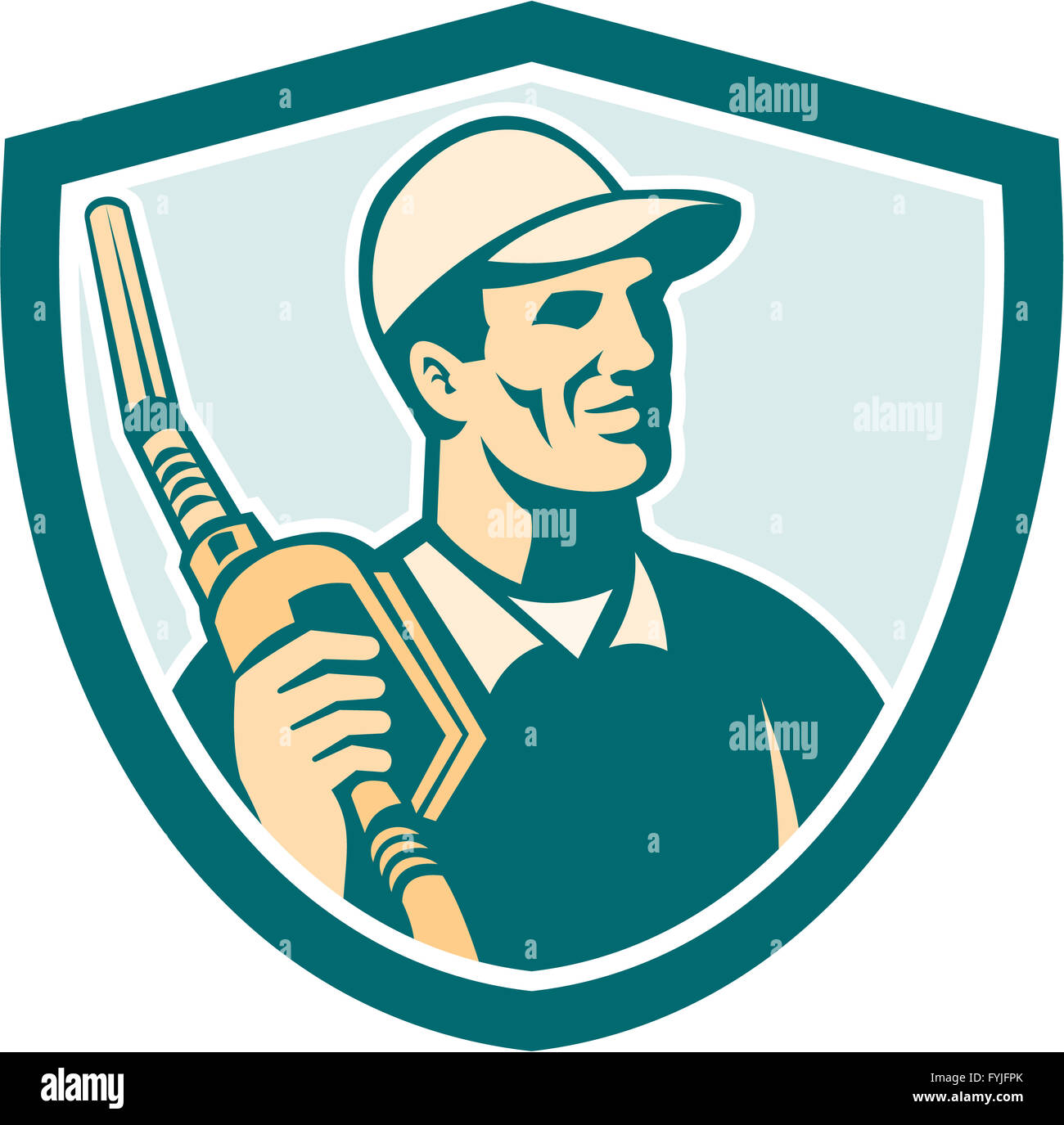 Gasoline Attendant Fuel Pump Nozzle Shield Stock Photo - Alamy