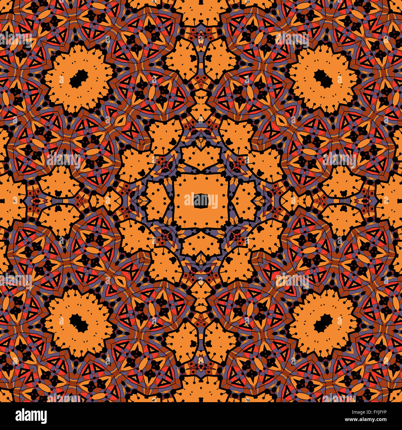 Arabesque seamless pattern. Background vintage flower. Texture royal ...