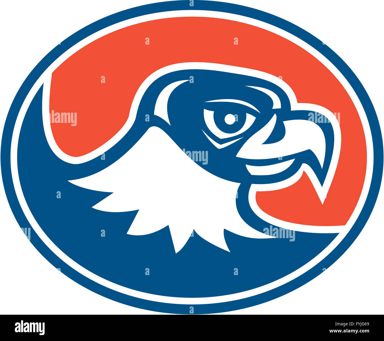 Peregrine falcon graphics hi-res stock photography and images - Alamy