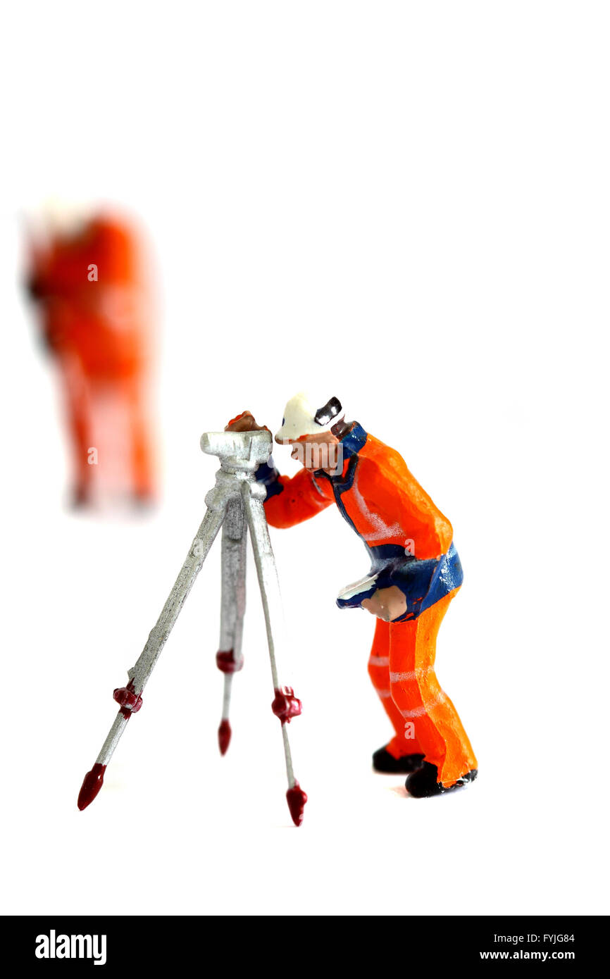 Construction man figure on Cut Out Stock Images & Pictures - Alamy