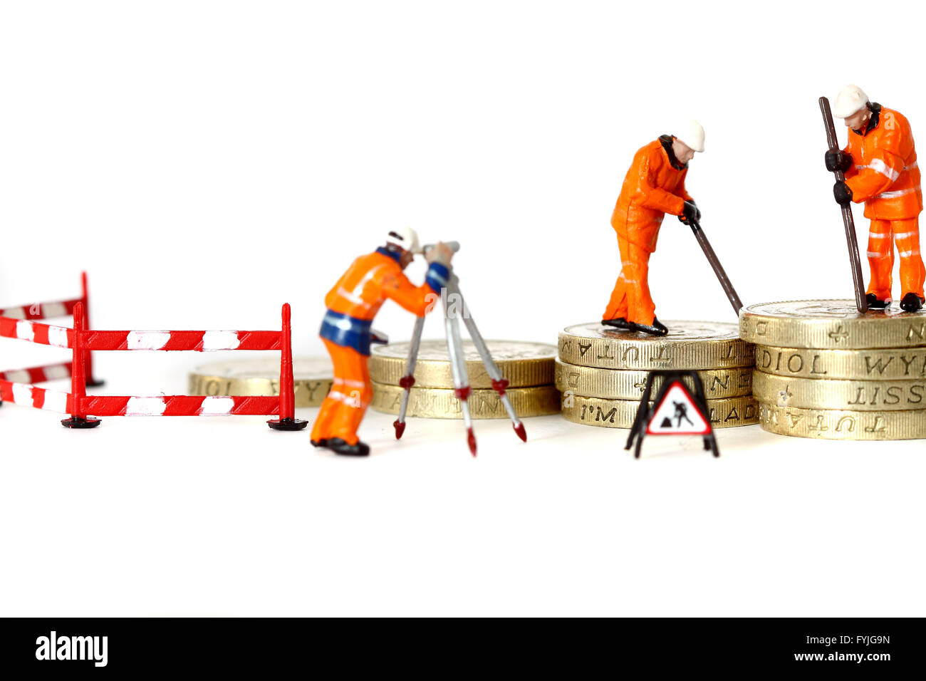 Workers pound hi-res stock photography and images - Alamy