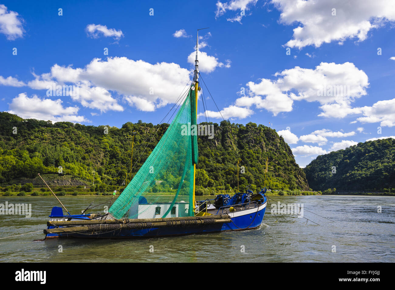 Fishing vessels berg river hi-res stock photography and images - Alamy