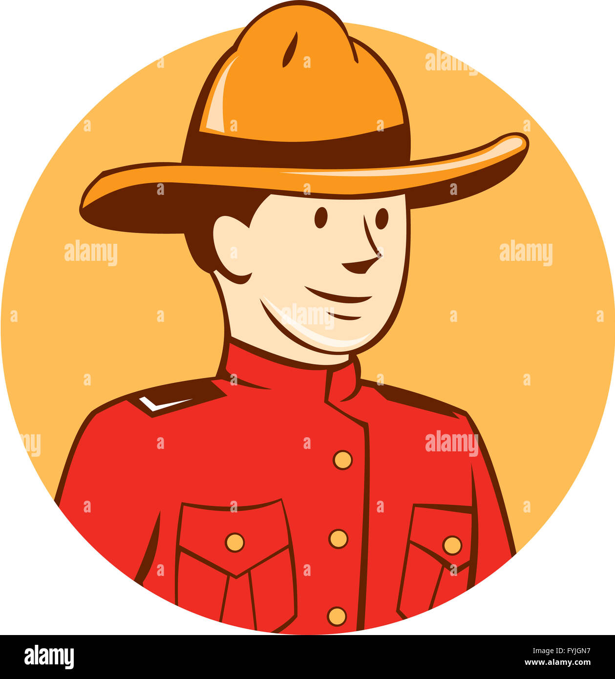 Canadian mounted police hat hi-res stock photography and images - Alamy
