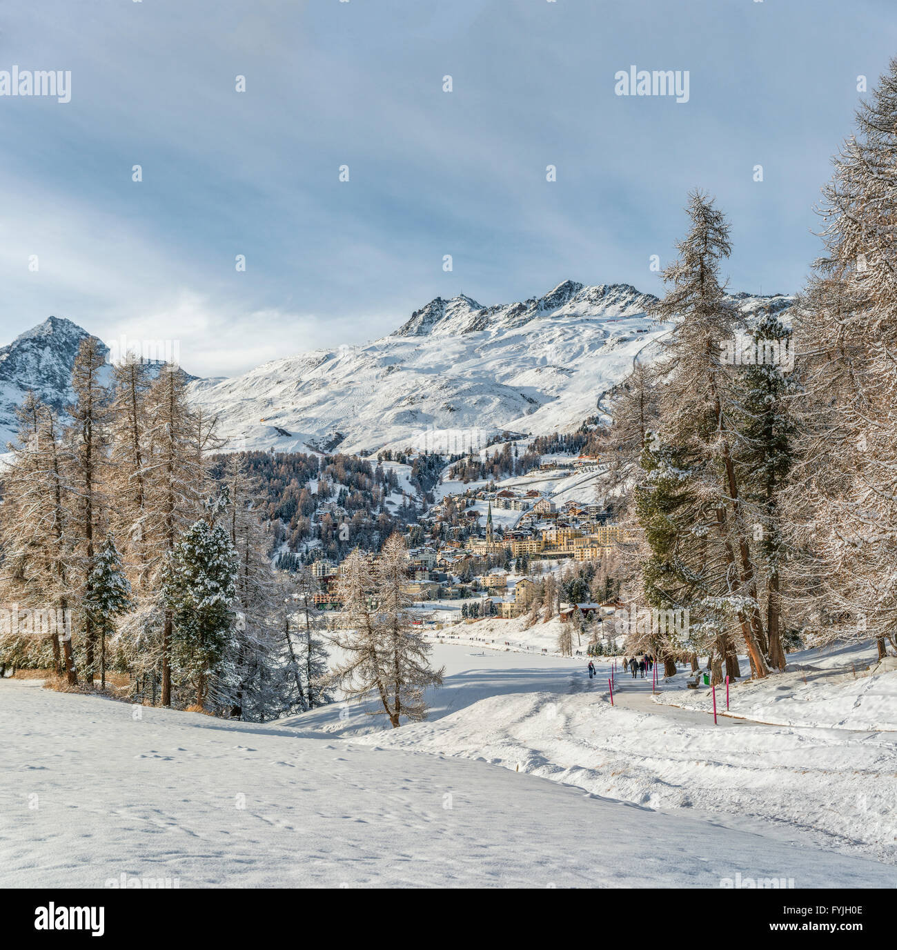 St moritz switzerland hi-res stock photography and images - Alamy