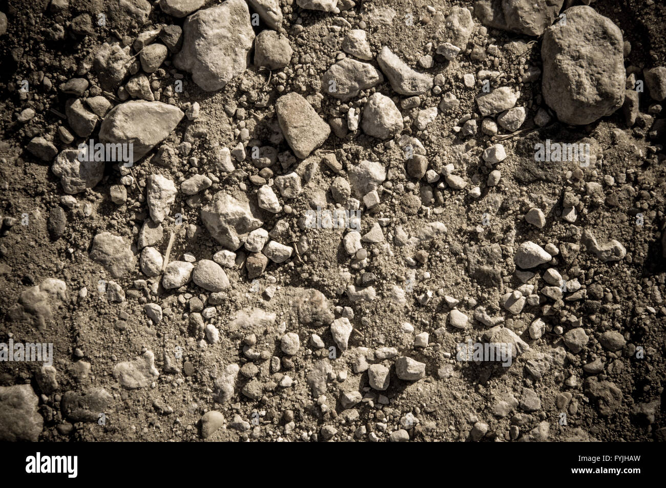 Stones soil dirt hi-res stock photography and images - Alamy