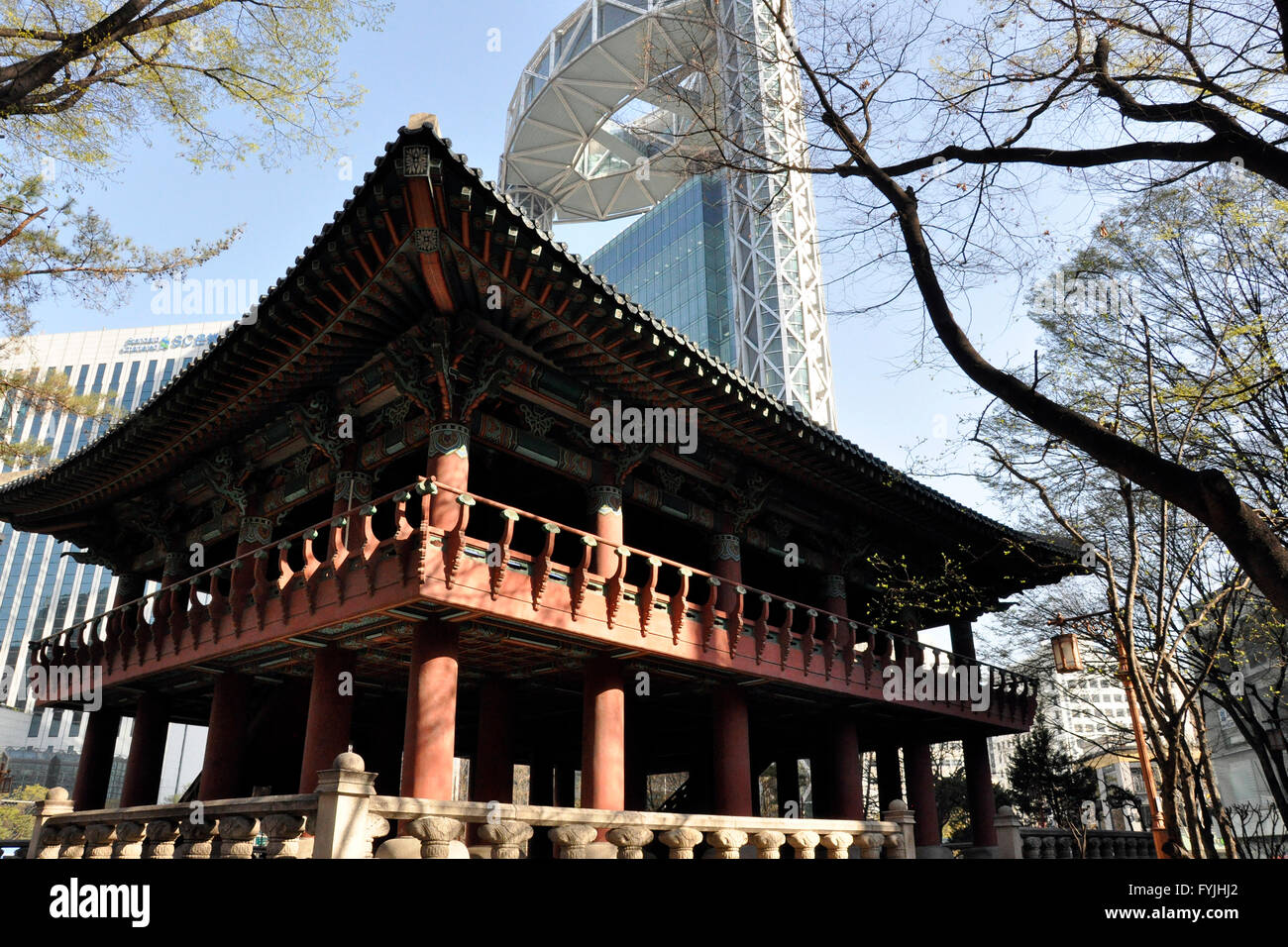 South Korea, Seoul, Jogyes temple Stock Photo - Alamy