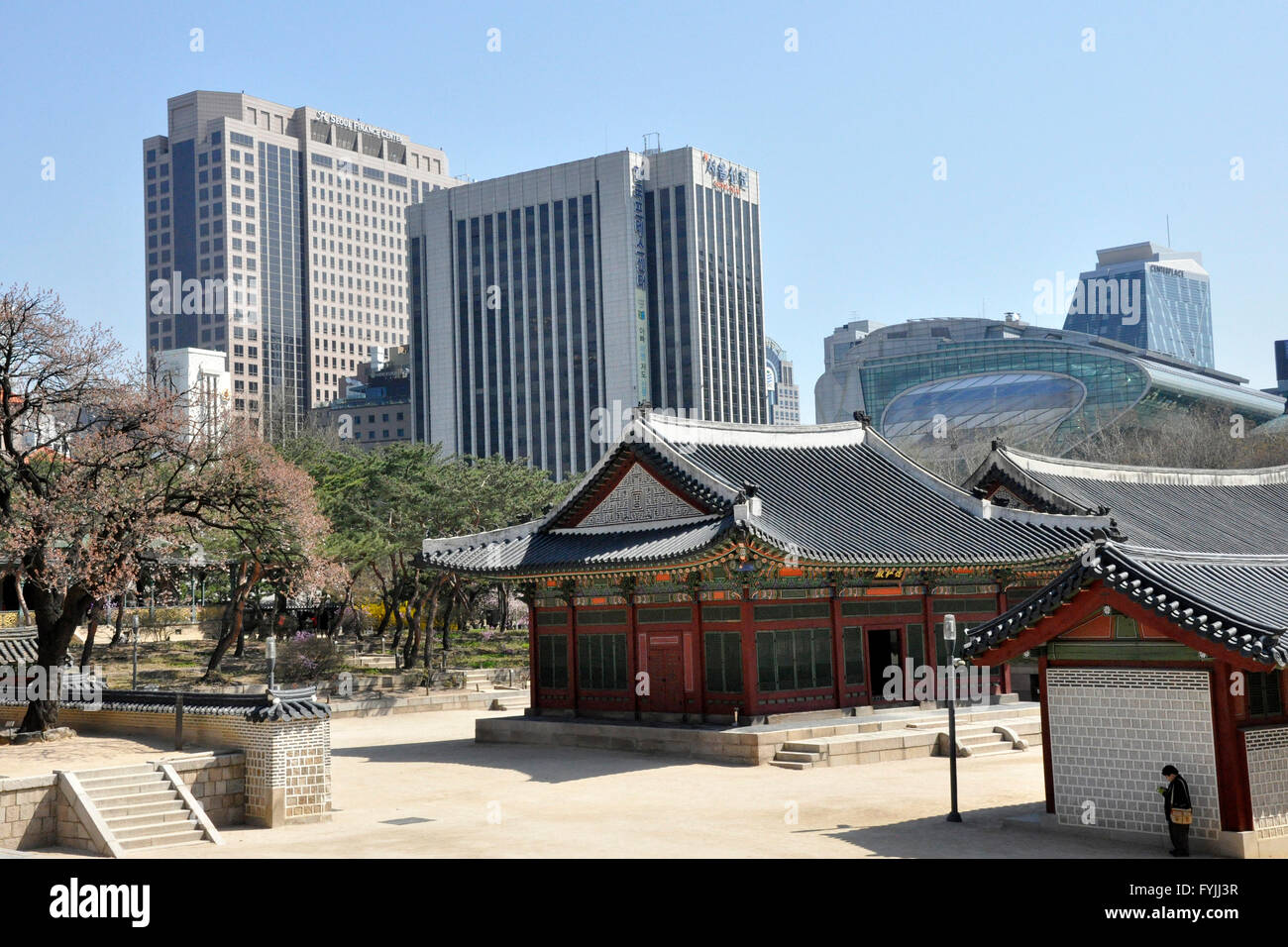 South Korea, Seoul, Deoksu palace Stock Photo - Alamy