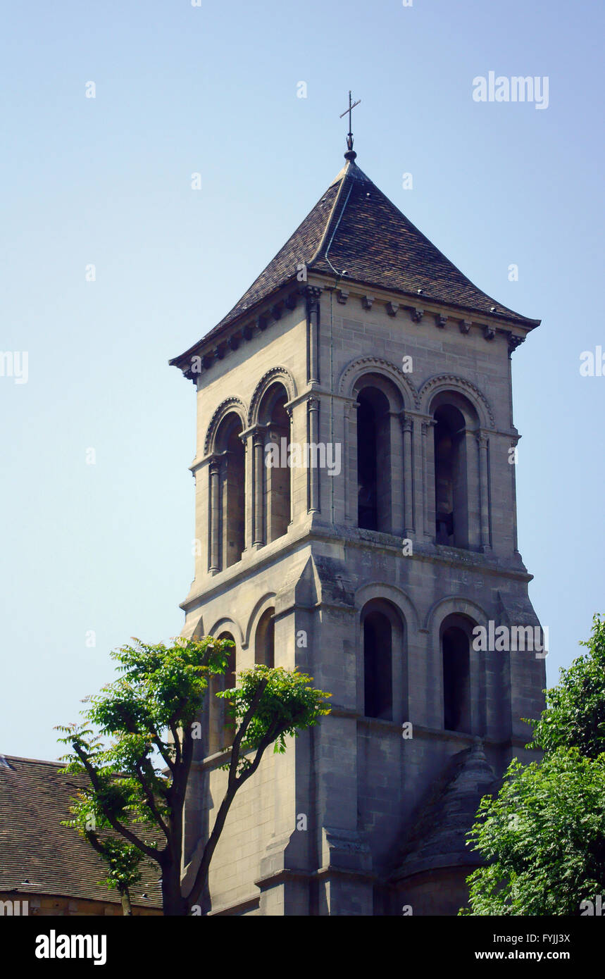 Bell tower church paris hi-res stock photography and images - Alamy