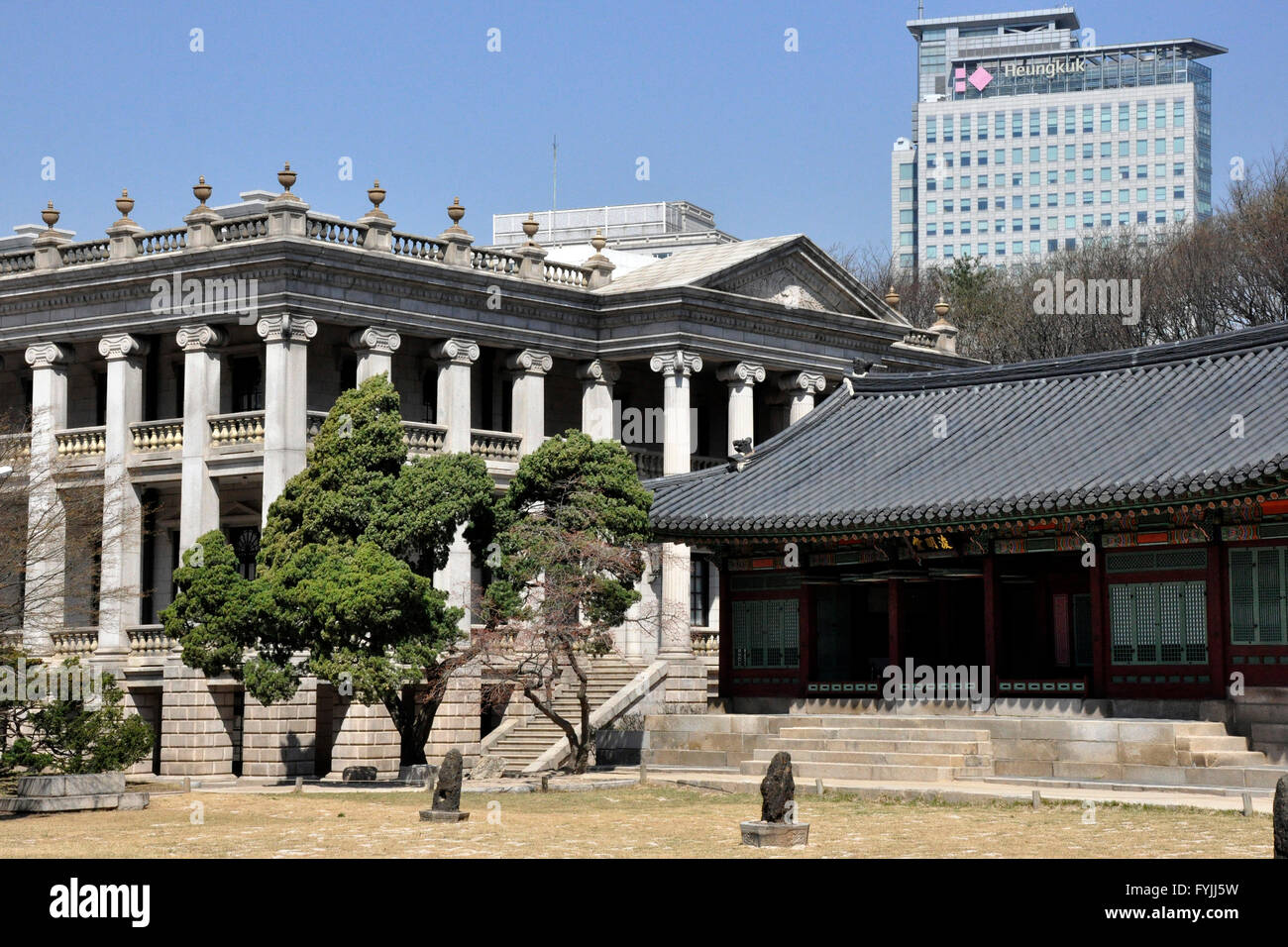 South Korea, Seoul, Deoksu palace Stock Photo - Alamy