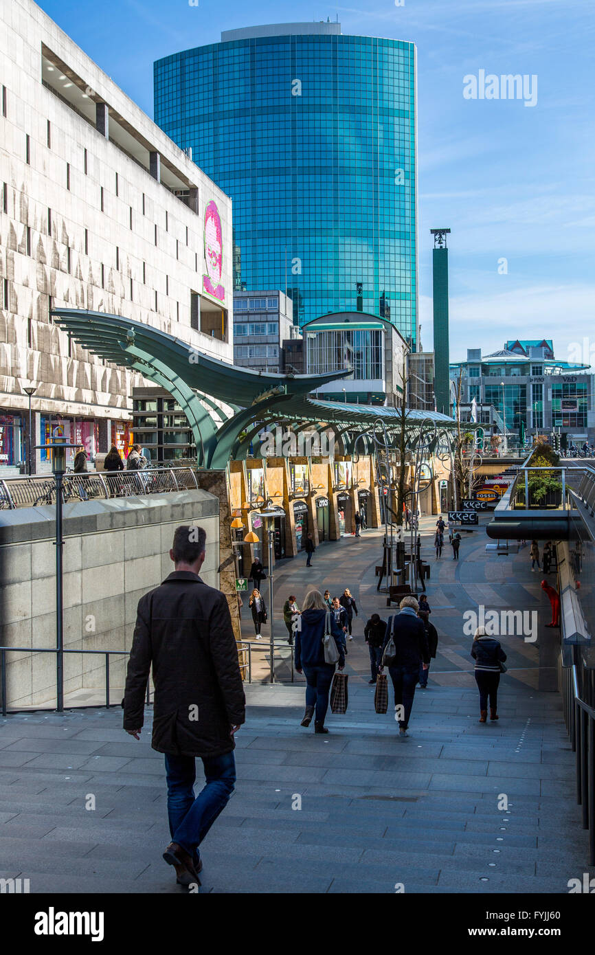 Shopping mall, shopping center, business district, Beurstraverse ...