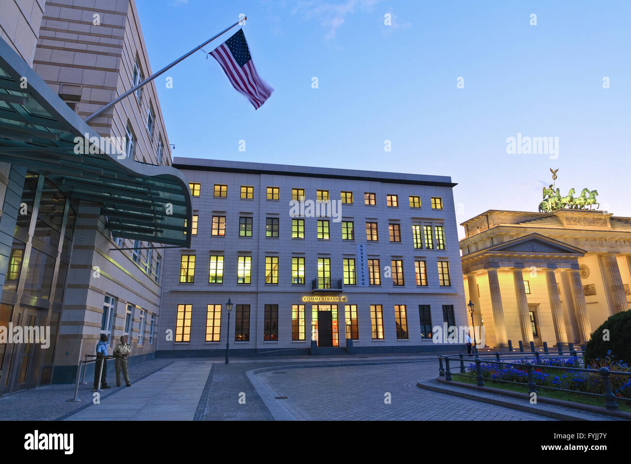 Embassy of the United States of America, Berlin Stock Photo - Alamy