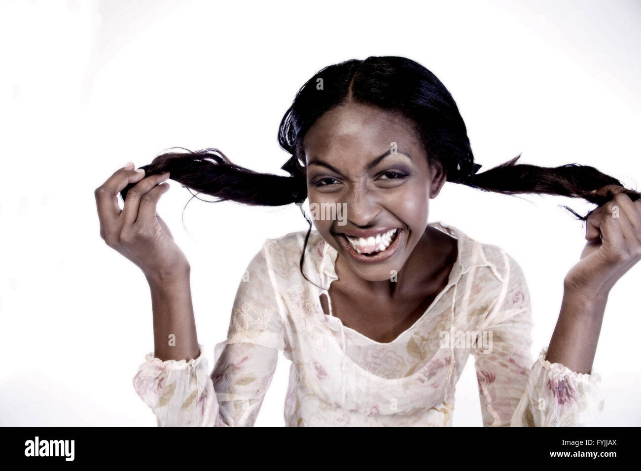 Dark female model hi-res stock photography and images - Alamy