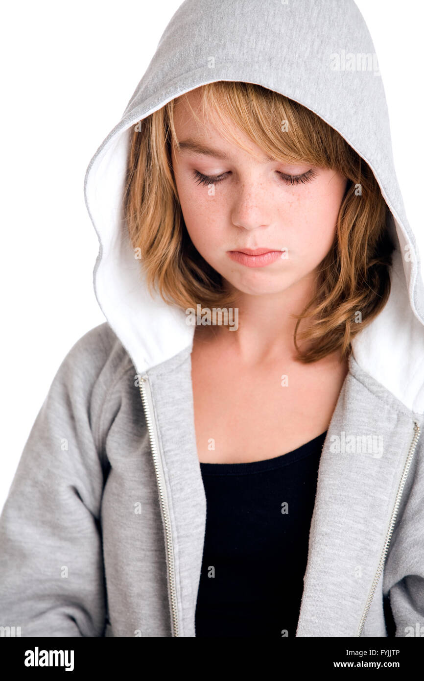 Girl over thinking hi-res stock photography and images - Alamy