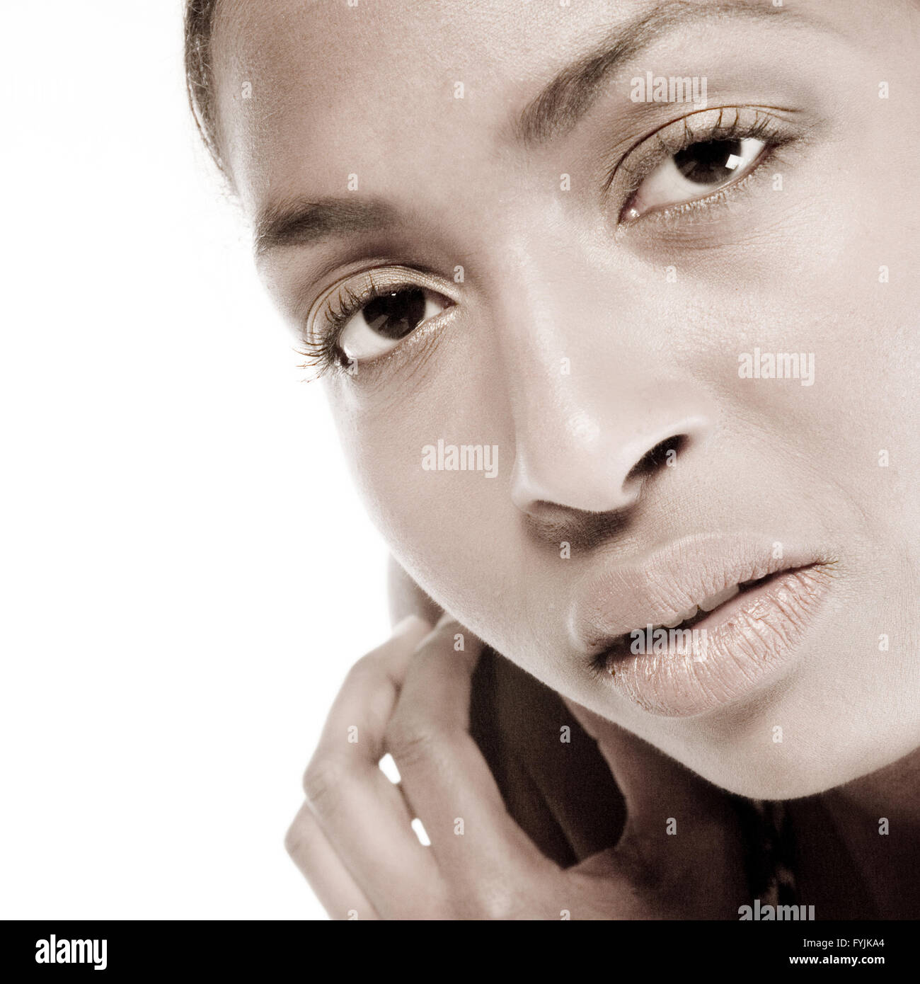 Serious model hi-res stock photography and images - Alamy