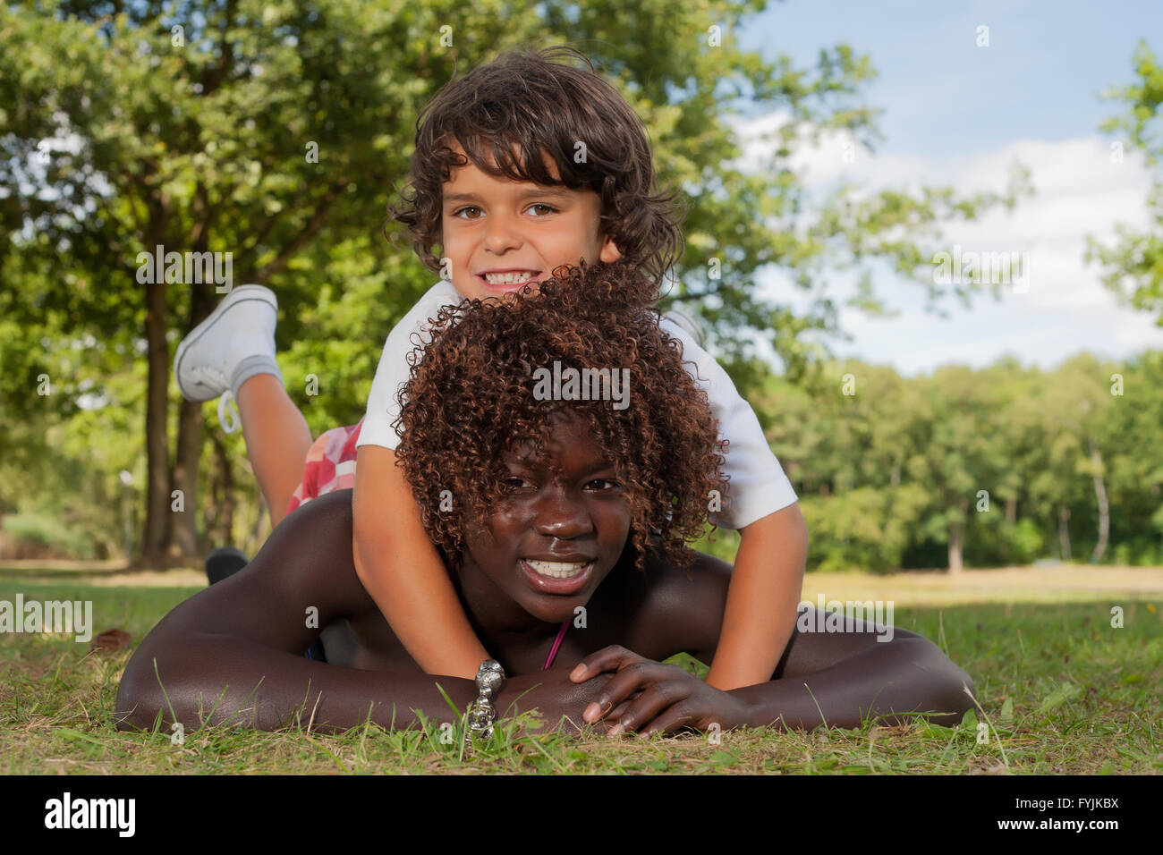 My lovely adoption sister Stock Photo - Alamy