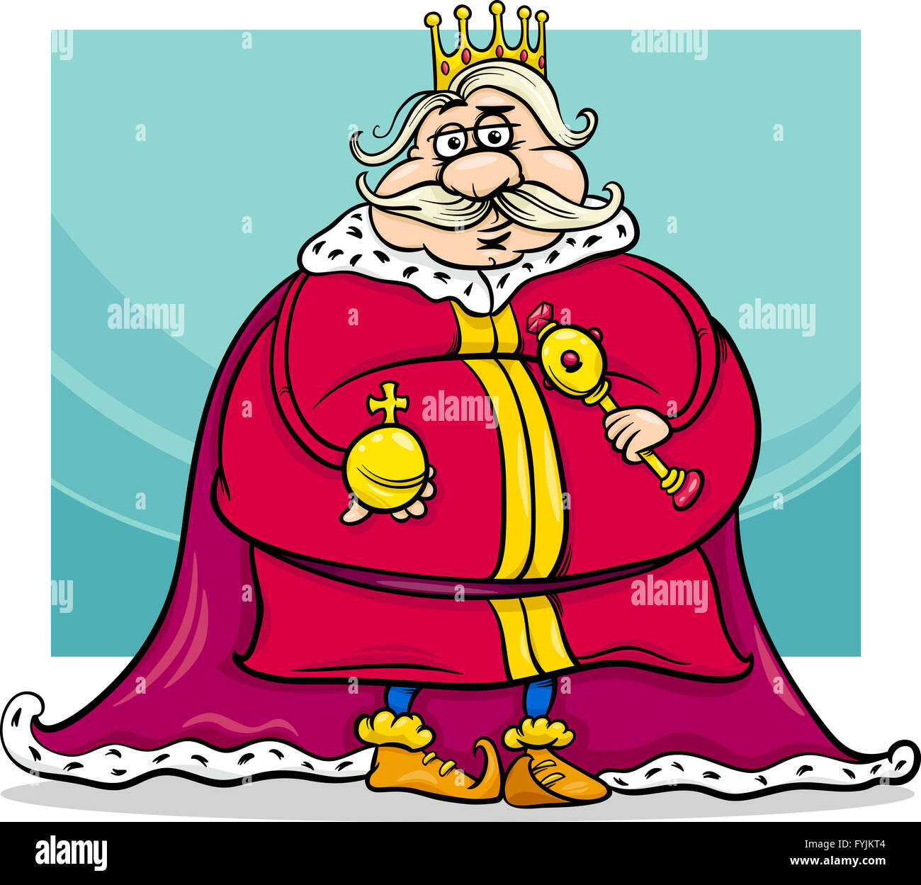 King Cartoon High Resolution Stock Photography and Images - Alamy