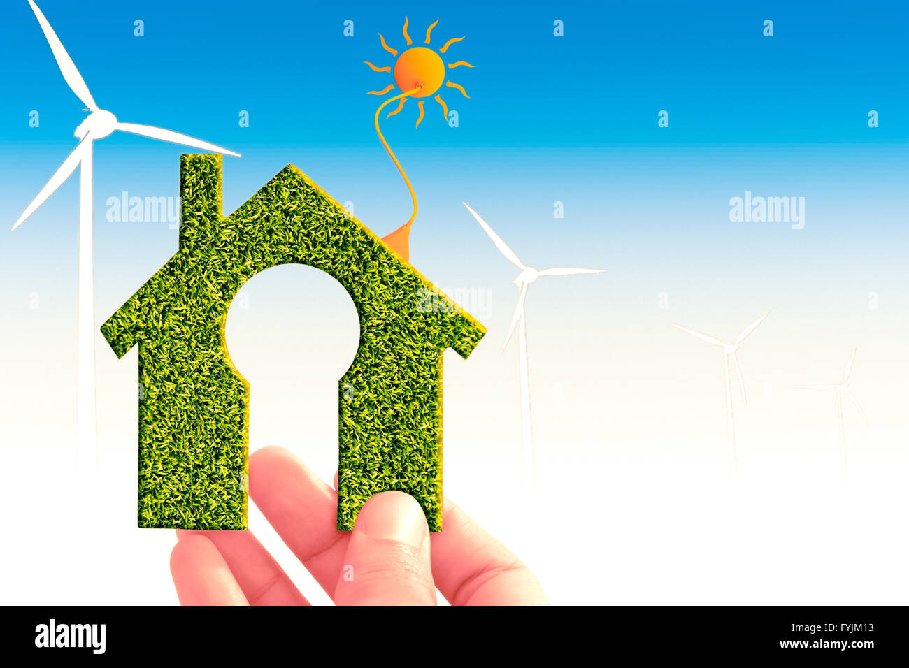 Go Green, Alternative Energy, Concept Stock Photo - Alamy