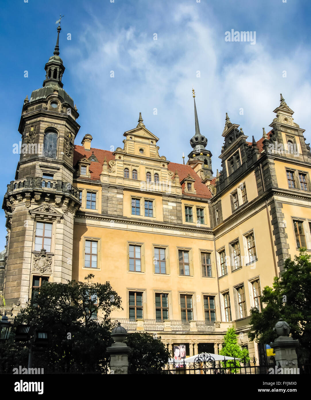 Building in Dresden Stock Photo - Alamy