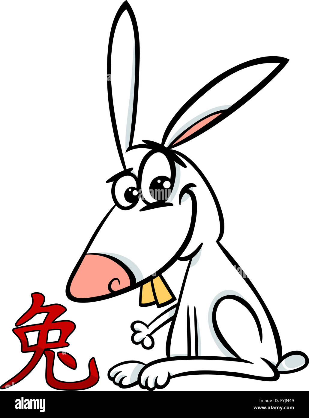 Chinese horoscope rabbit hi-res stock photography and images - Alamy