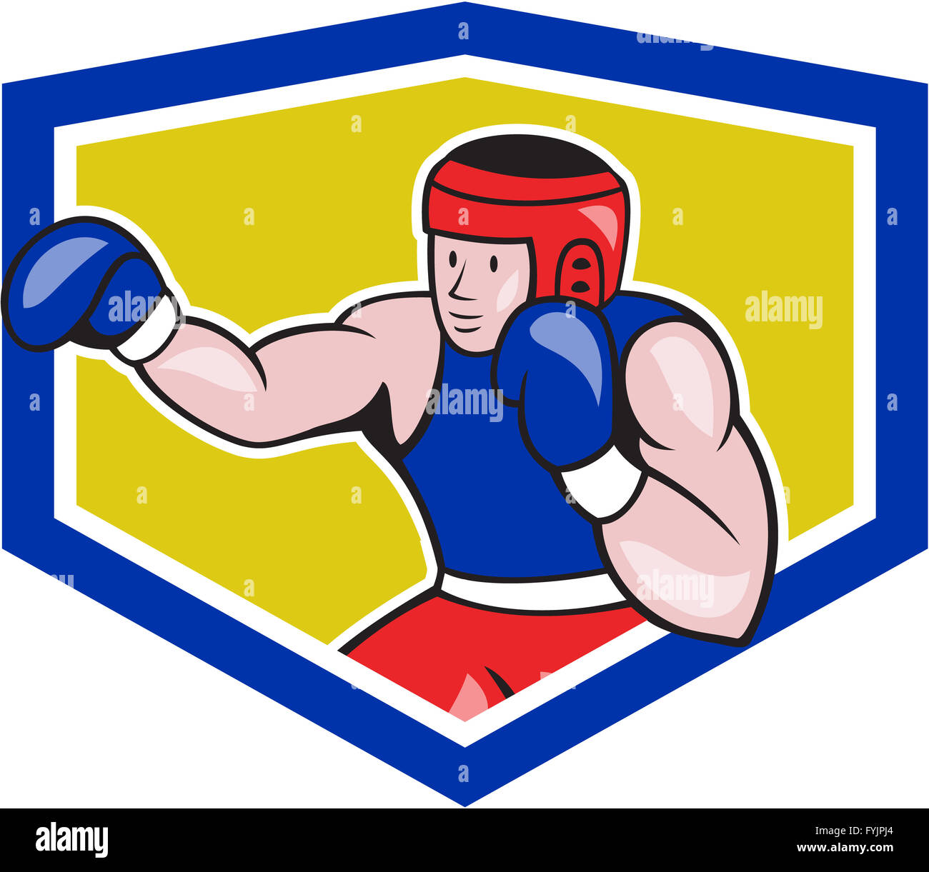 Punching shield hi-res stock photography and images - Alamy