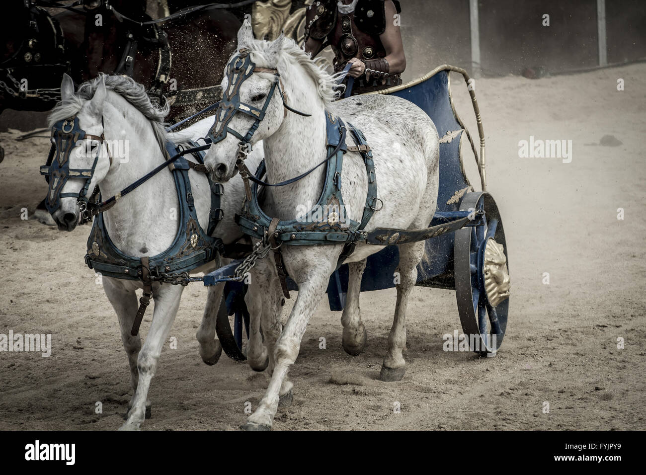 Roman horse carriage hi-res stock photography and images - Alamy