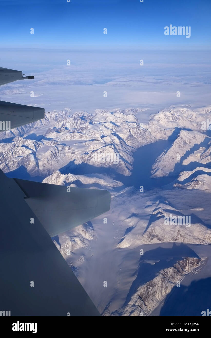 Greenland aerial hi-res stock photography and images - Alamy