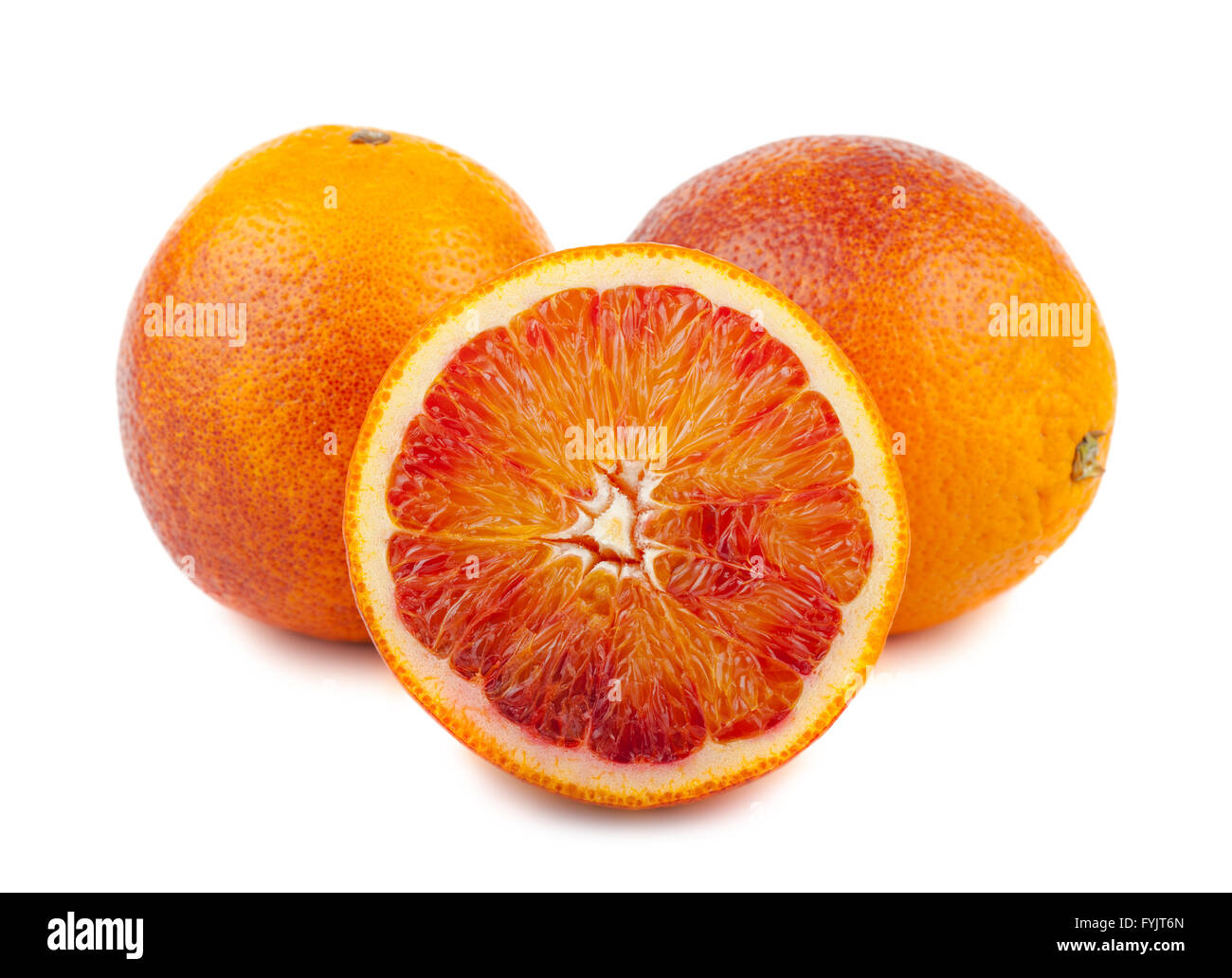 Ripe blood red orange Stock Photo - Alamy