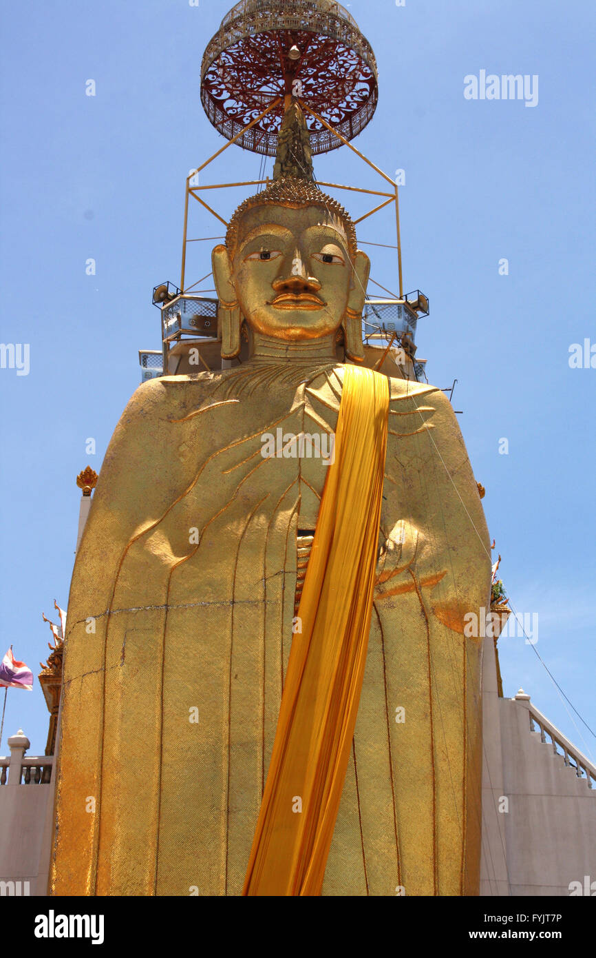 Golden Buddah in Bangkok Stock Photo - Alamy