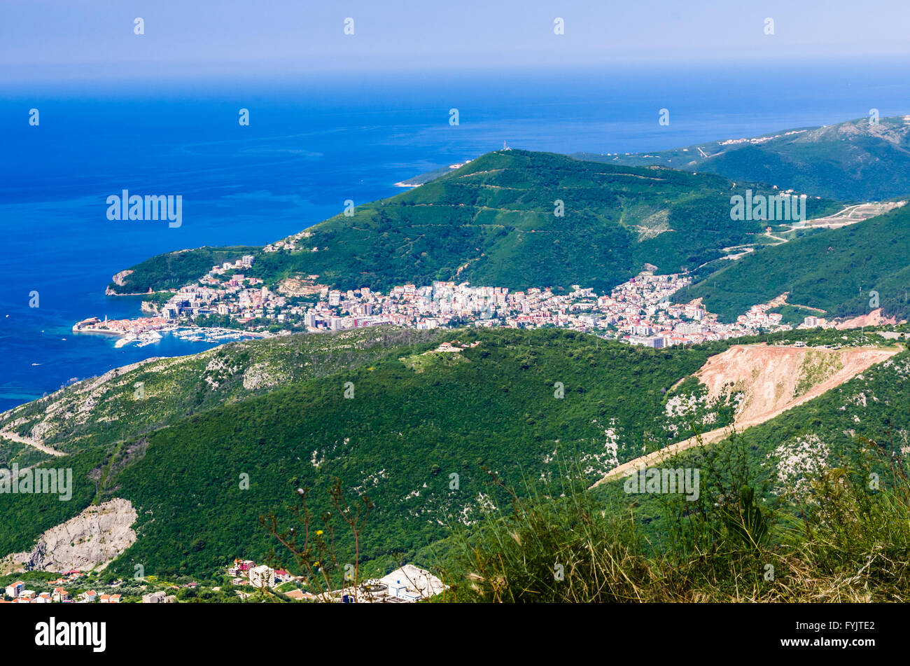 Budva mountain hi-res stock photography and images - Alamy