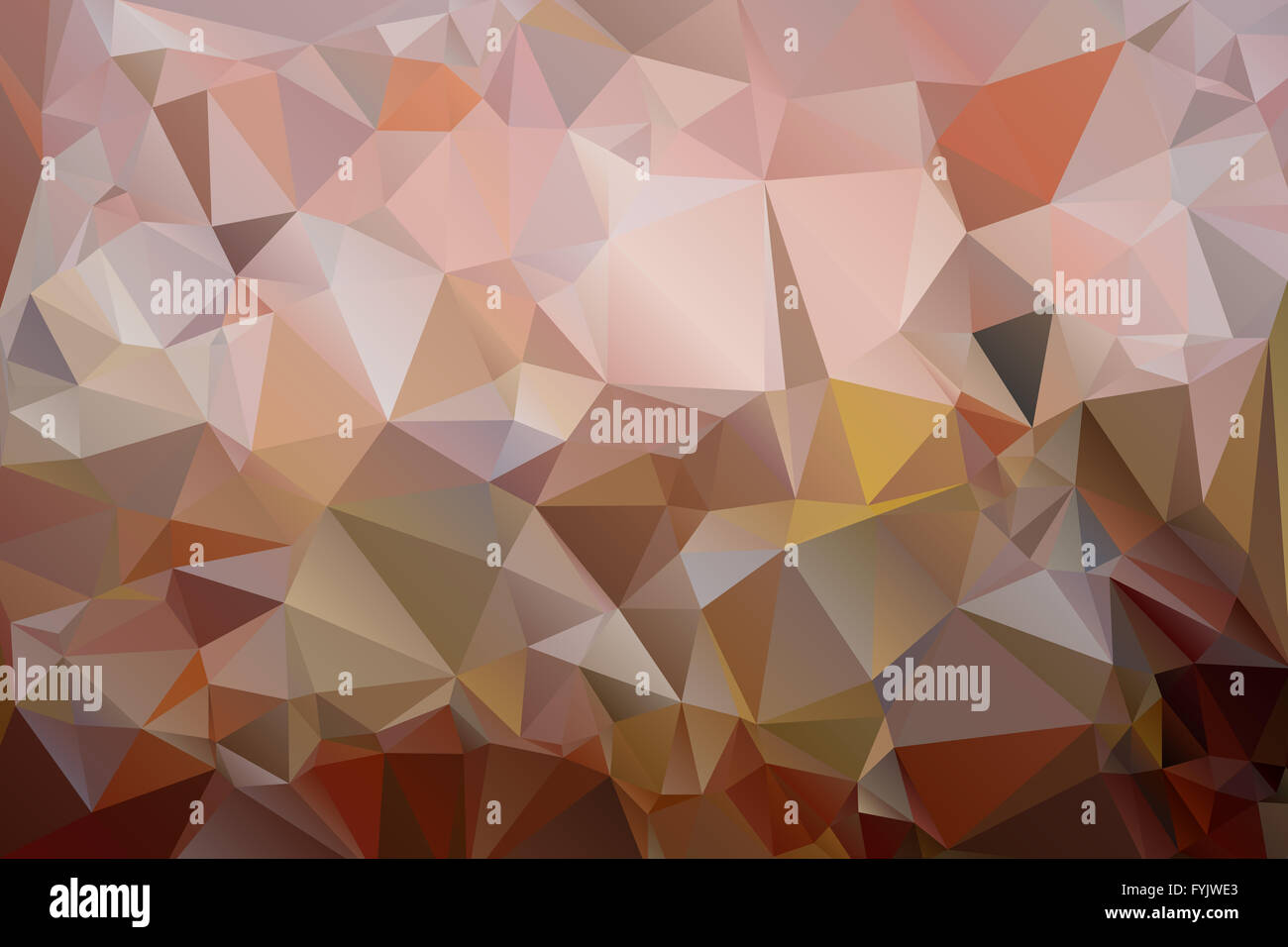 Triangles background in shades of brown color Stock Photo - Alamy